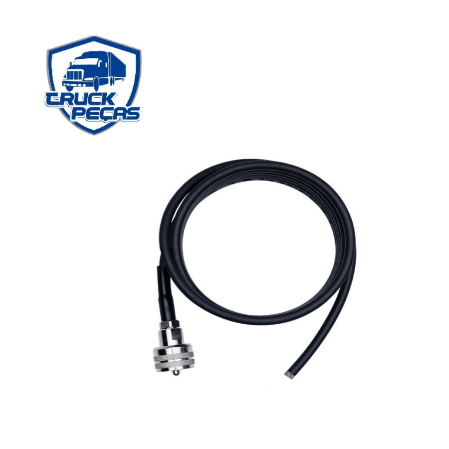 Cabo antena px Rg-58 5,5M com conector B-3001 - Aquário - Vicenzi Peças